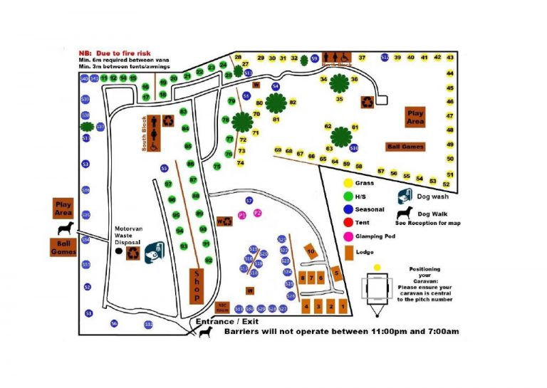 Park Map – Tanner Farm Park